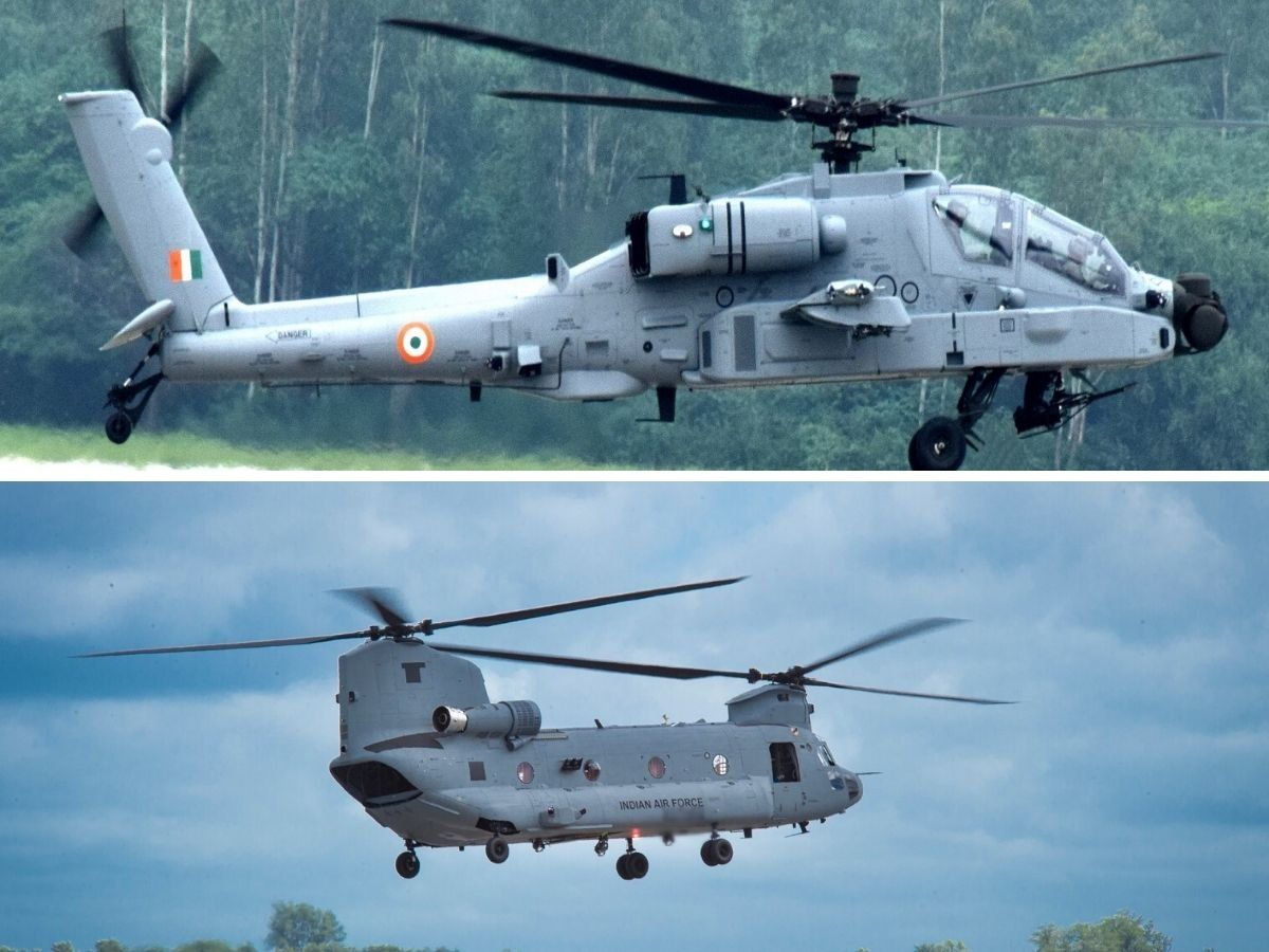 Apache and Chinook at LAC | Indian Helicopter Deployment | DDE
