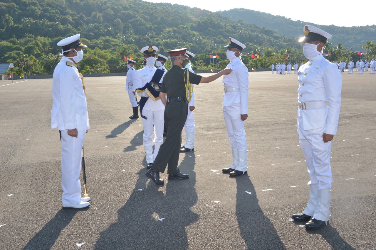 Indian Naval Academy Passing Out Parade Autumn Term 2020 | DDE