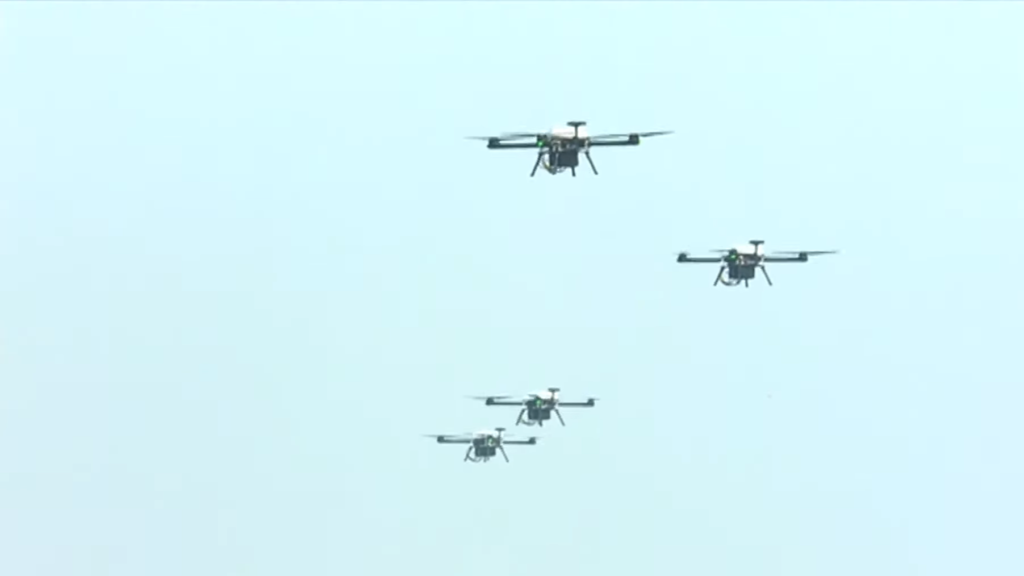 Indian Army Demonstrates Swarm Drones Technology - DDE