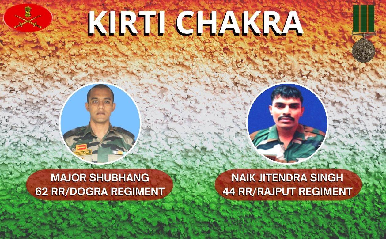Meet Kirti Chakra (Gallantry) Awardees On Republic Day 2023 | DDE