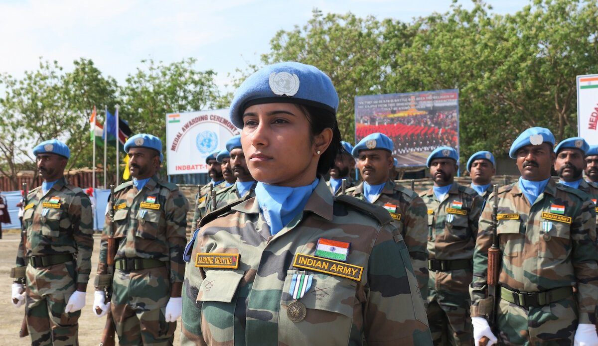 Meet Major Jasmine Chattha who led the Indian contingent at UN Mission ...