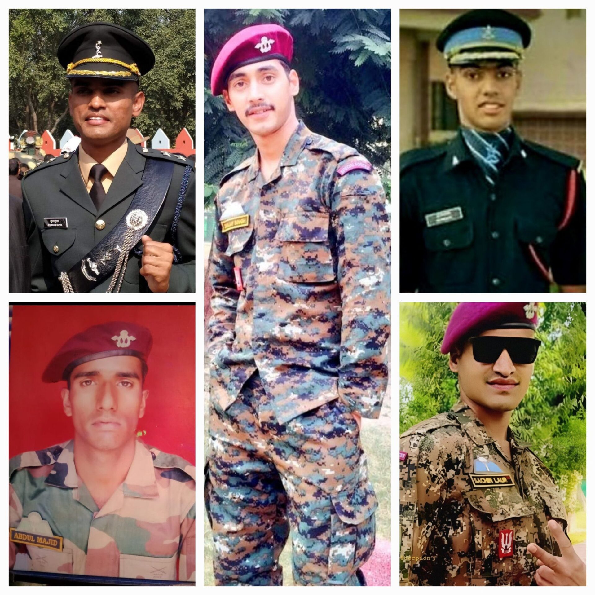 Five Army personnel including 2 officers killed in action during ...
