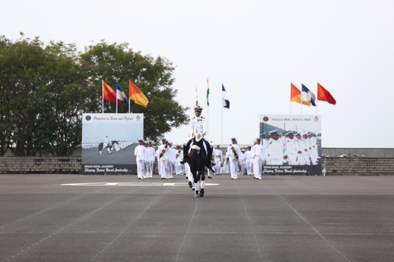 INA passing out parade pictures Autumn Term 2023 | DDE