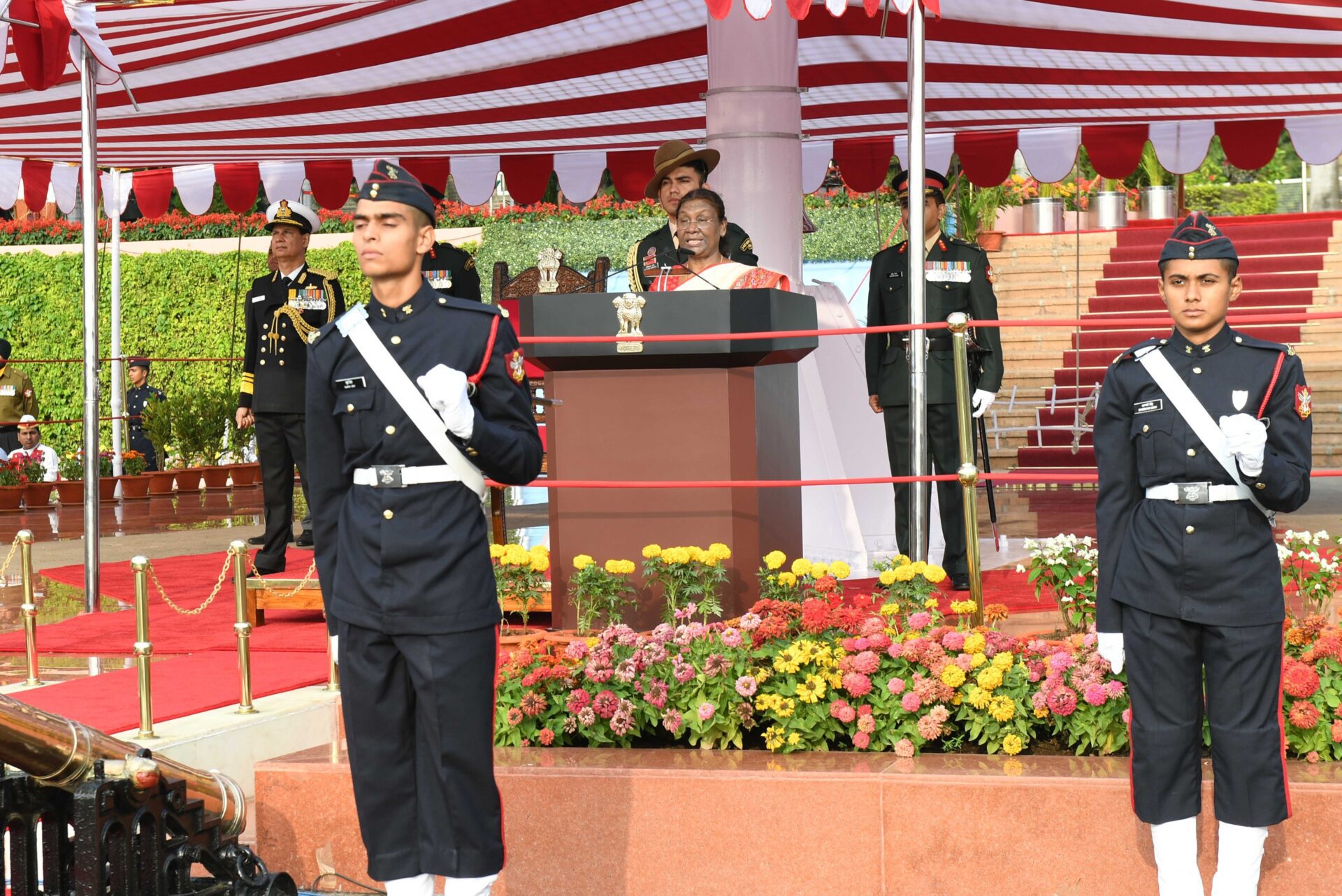 NDA Passing out parade pictures of 145 course 2023 | DDE