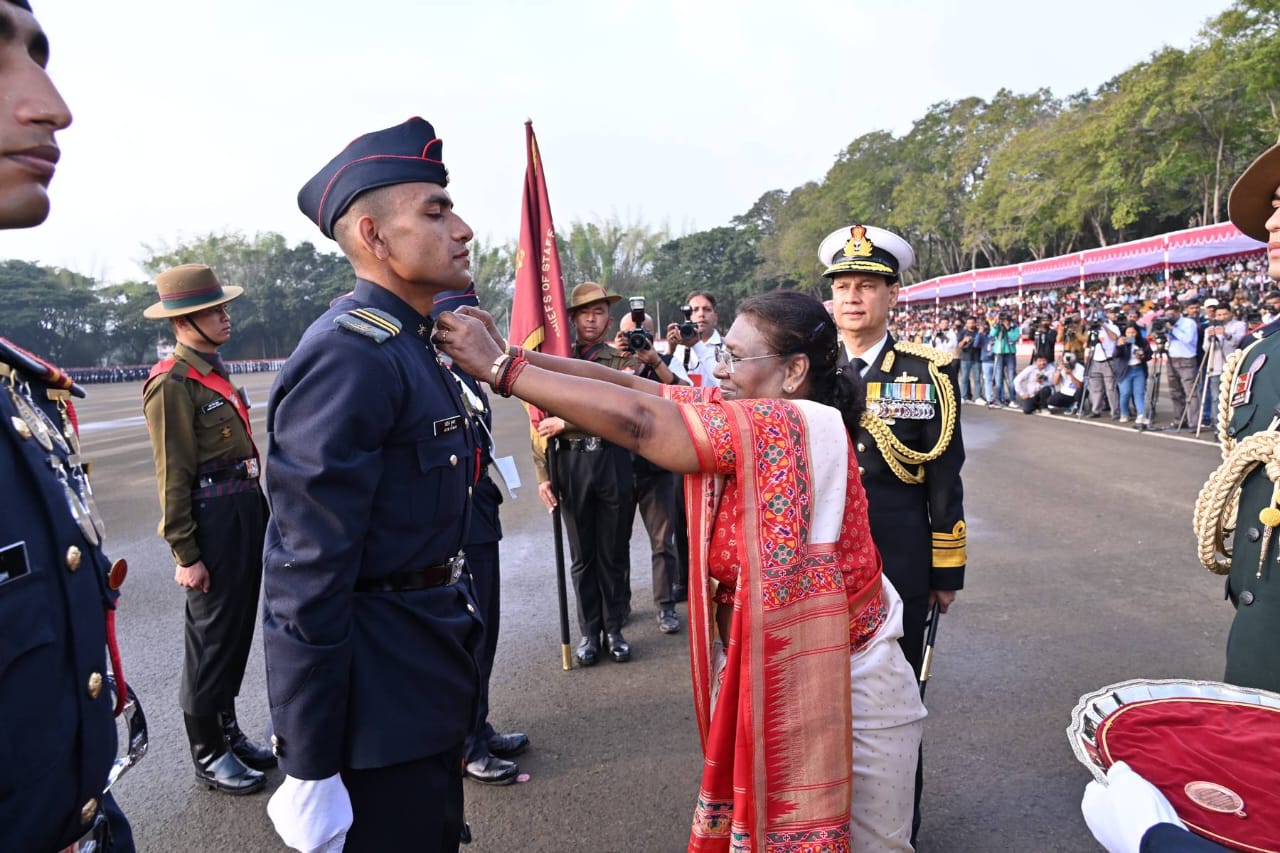 NDA Passing out parade pictures of 145 course 2023 | DDE