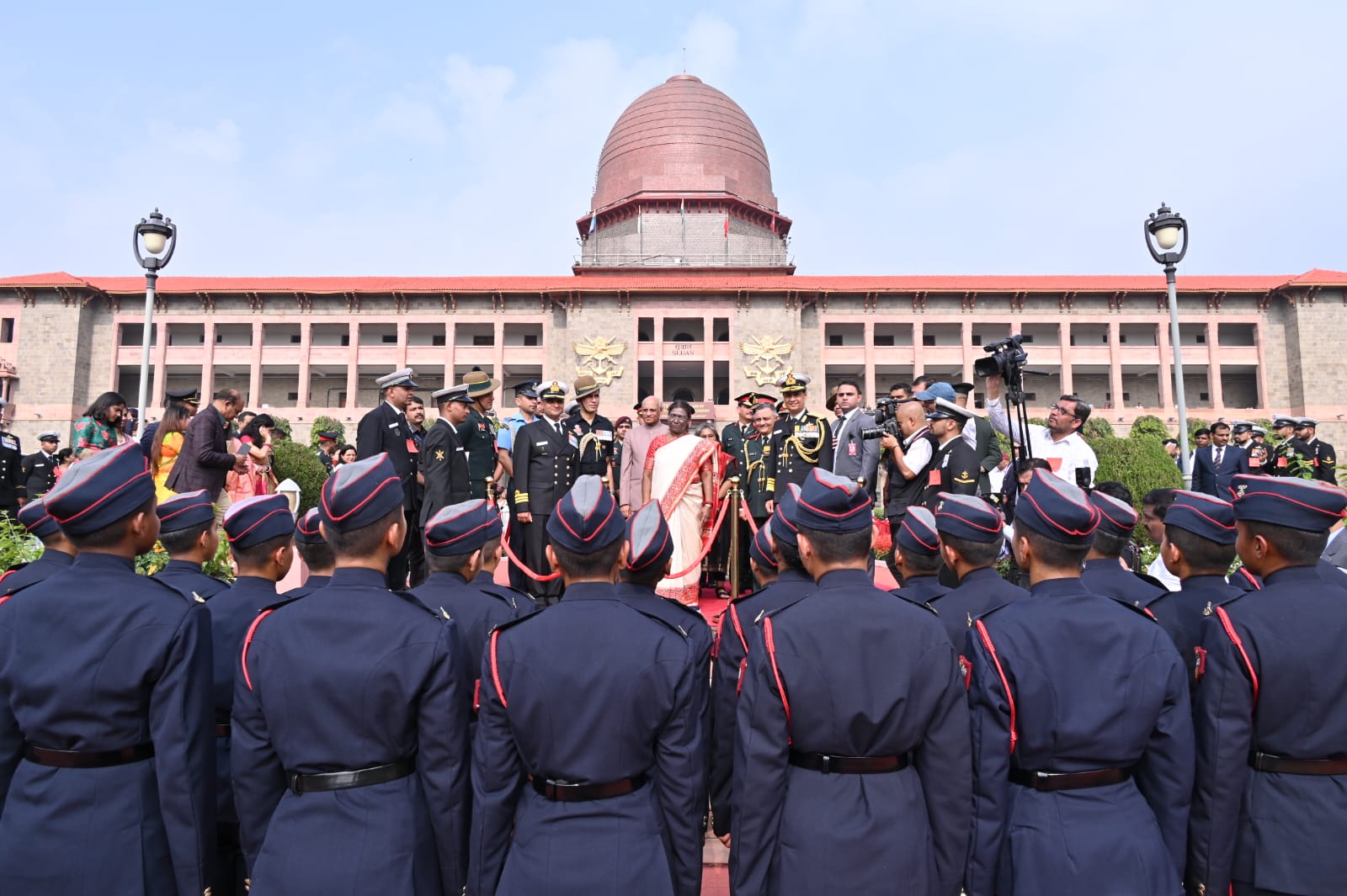 NDA Passing out parade pictures of 145 course 2023 | DDE