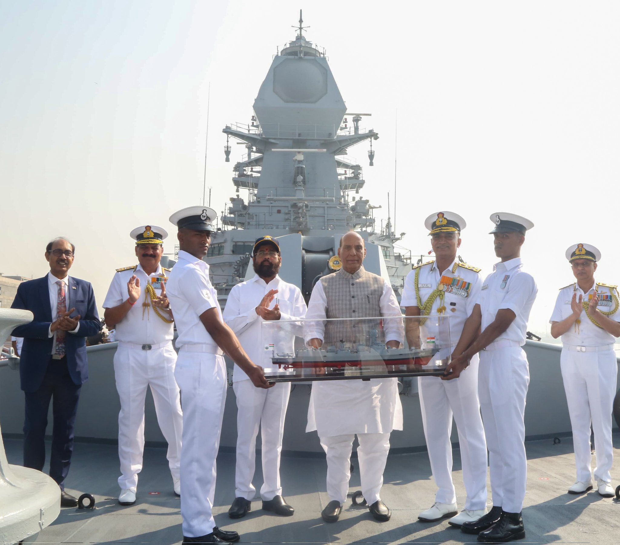 INS Imphal commissioned in to Indian Navy | DDE