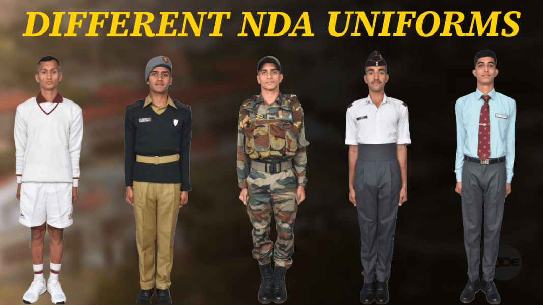 26 different uniforms of National Defence Academy | DDE