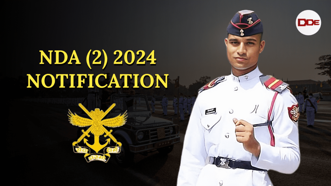 NDA 2 2024 notification [Eligibility, exam date, syllabus & books] | DDE