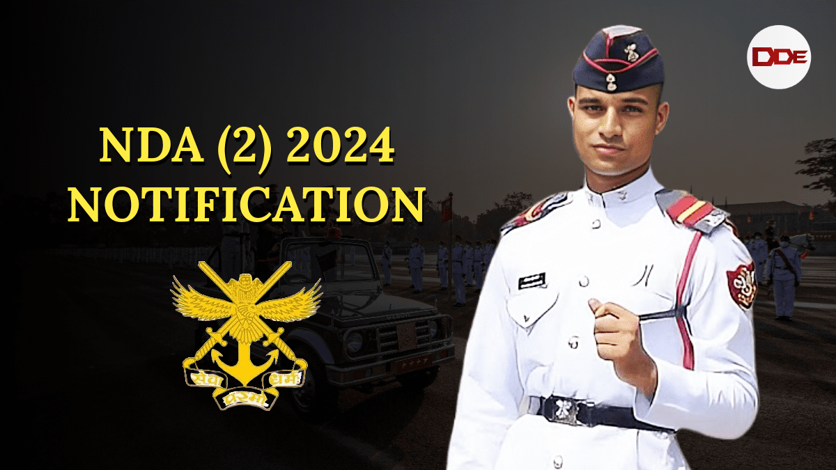 NDA 2 2024 notification [Eligibility, exam date, syllabus & books] | DDE