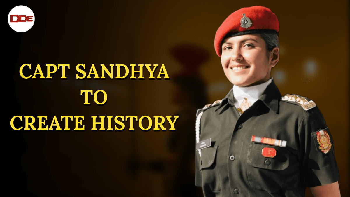 Captain Sandhya Mahla set to make history in Army Day Parade | DDE