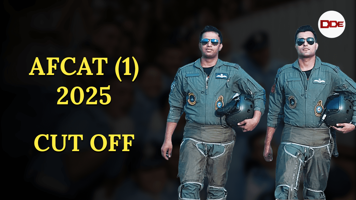 AFCAT 1 2025 Cut off and Exam Analysis | DDE