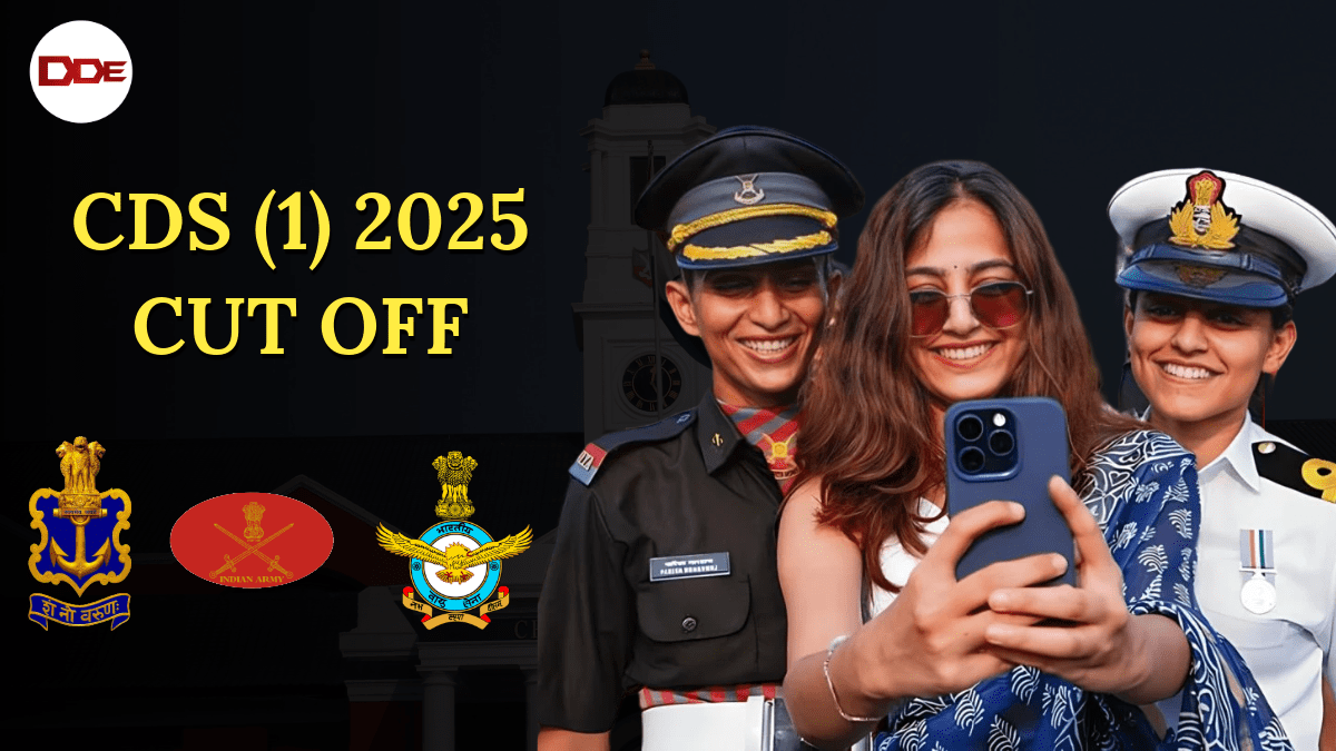 CDS 1 2025 Cut off and Exam Analysis | DDE