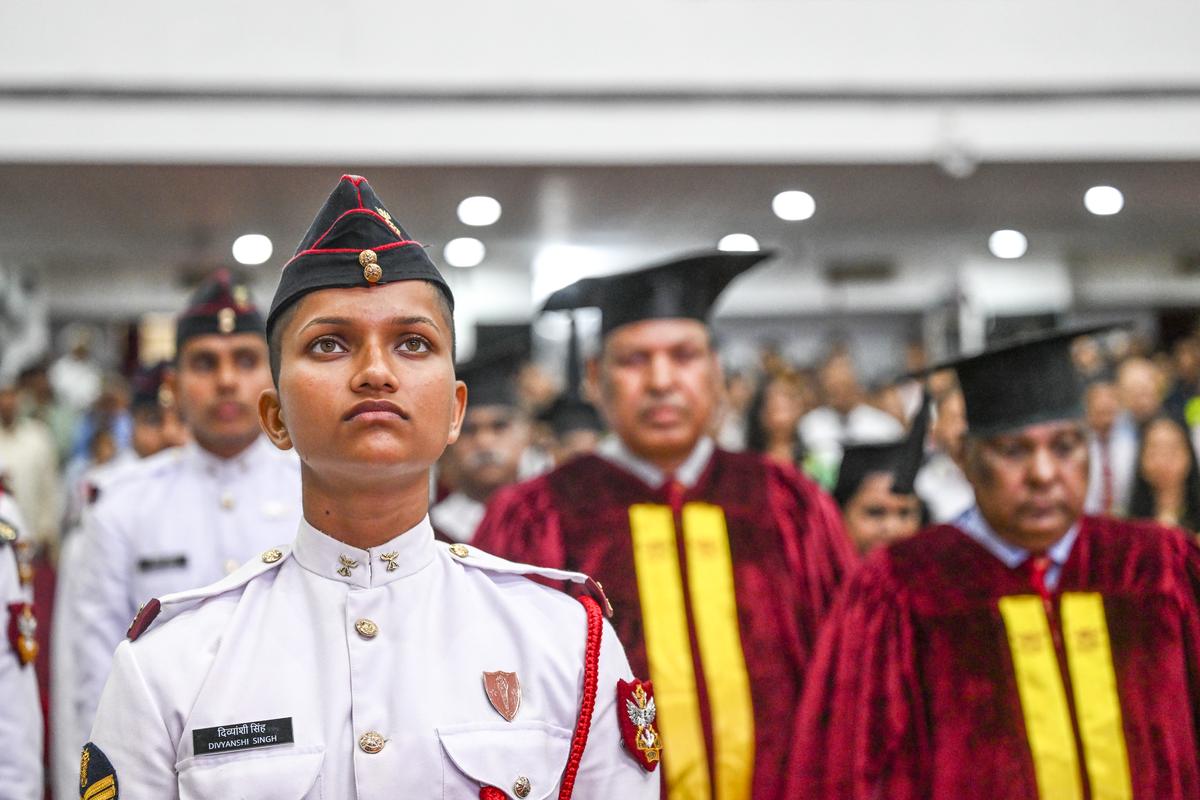 NDA Women Cadets Motivational Pictures of Passing Out Parade | DDE