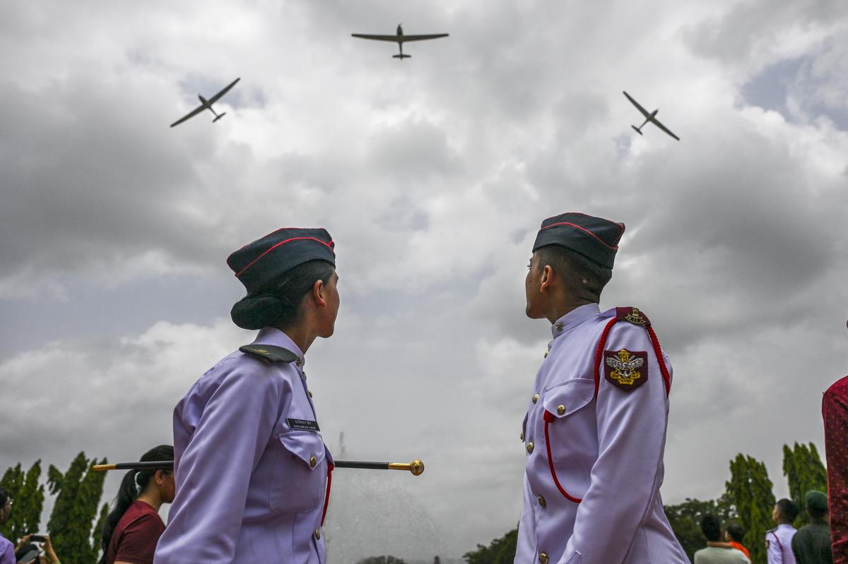 NDA Women Cadets Motivational Pictures of Passing Out Parade | DDE